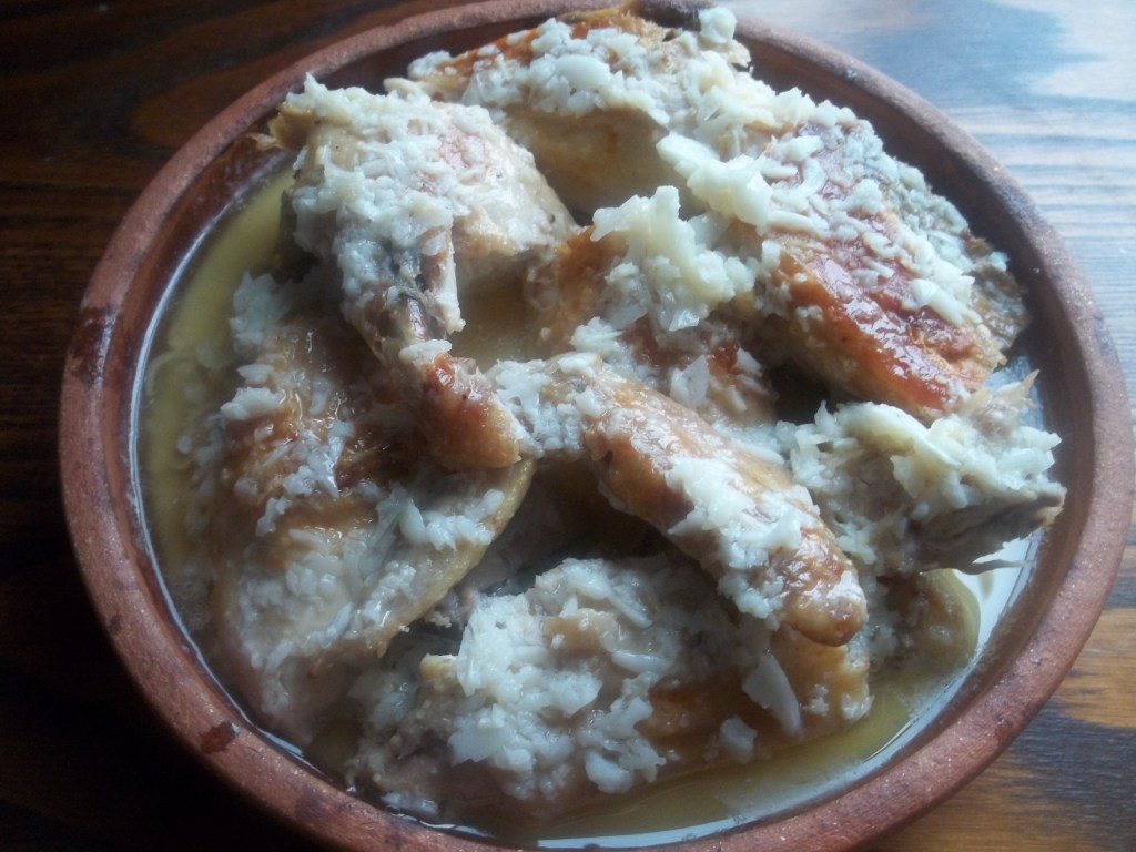 About Food – Shkmeruli (chicken cooked in milk and garlic) | Georgia About